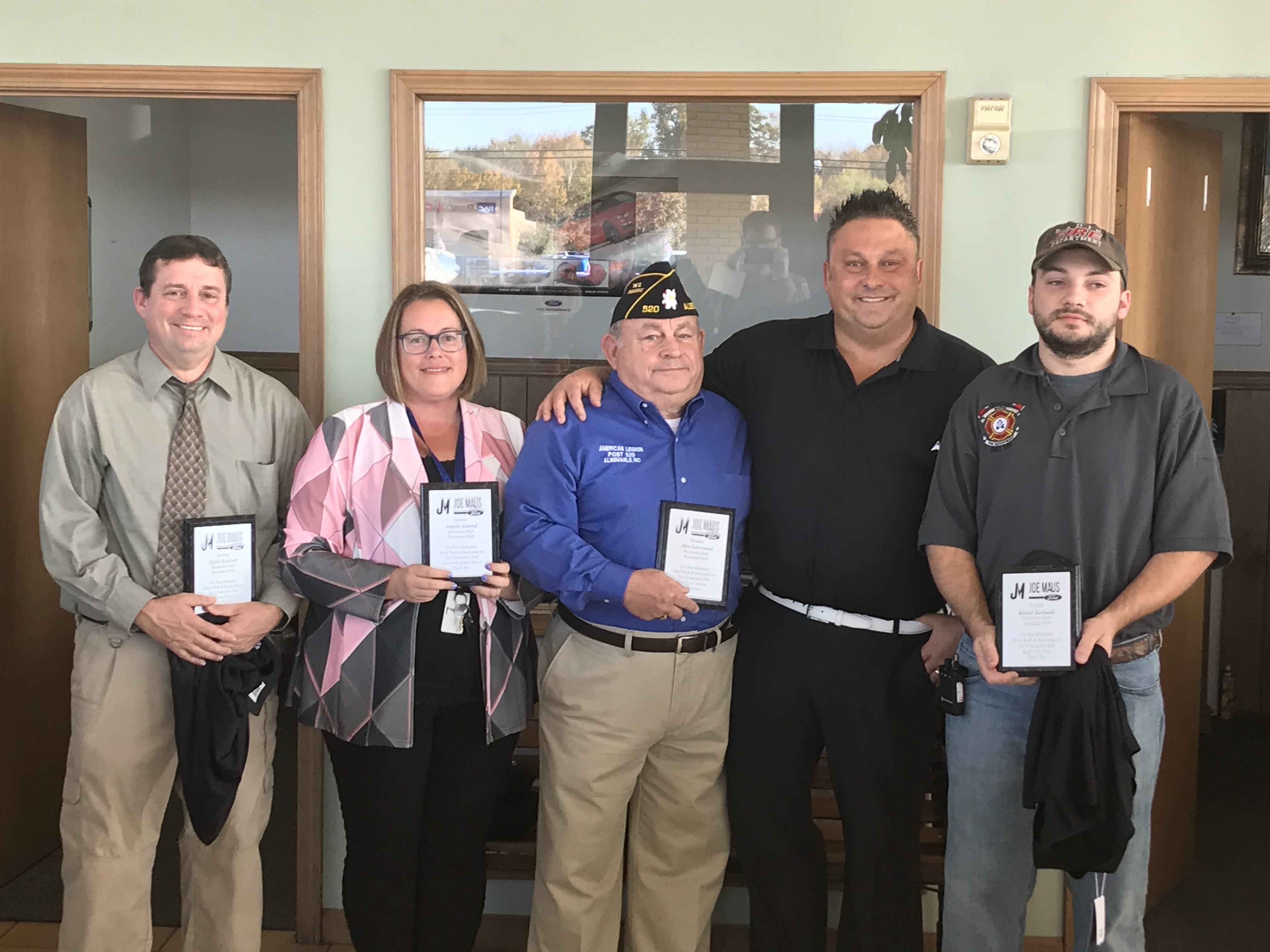 Joe Maus honors eight ‘Hometown Heroes’ | The Stanly News & Press