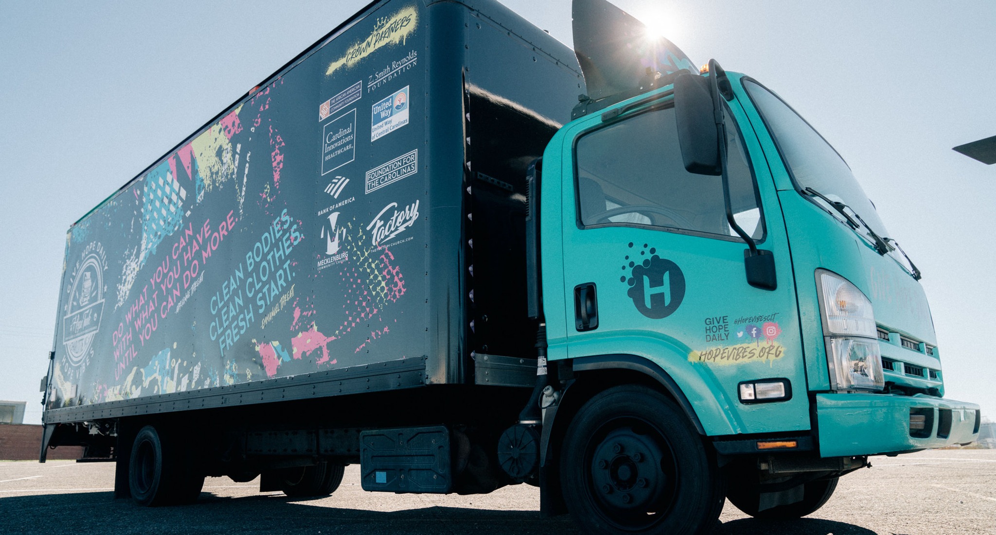 Hope Vibes brings mobile shower, laundry truck to Albemarle | The ...